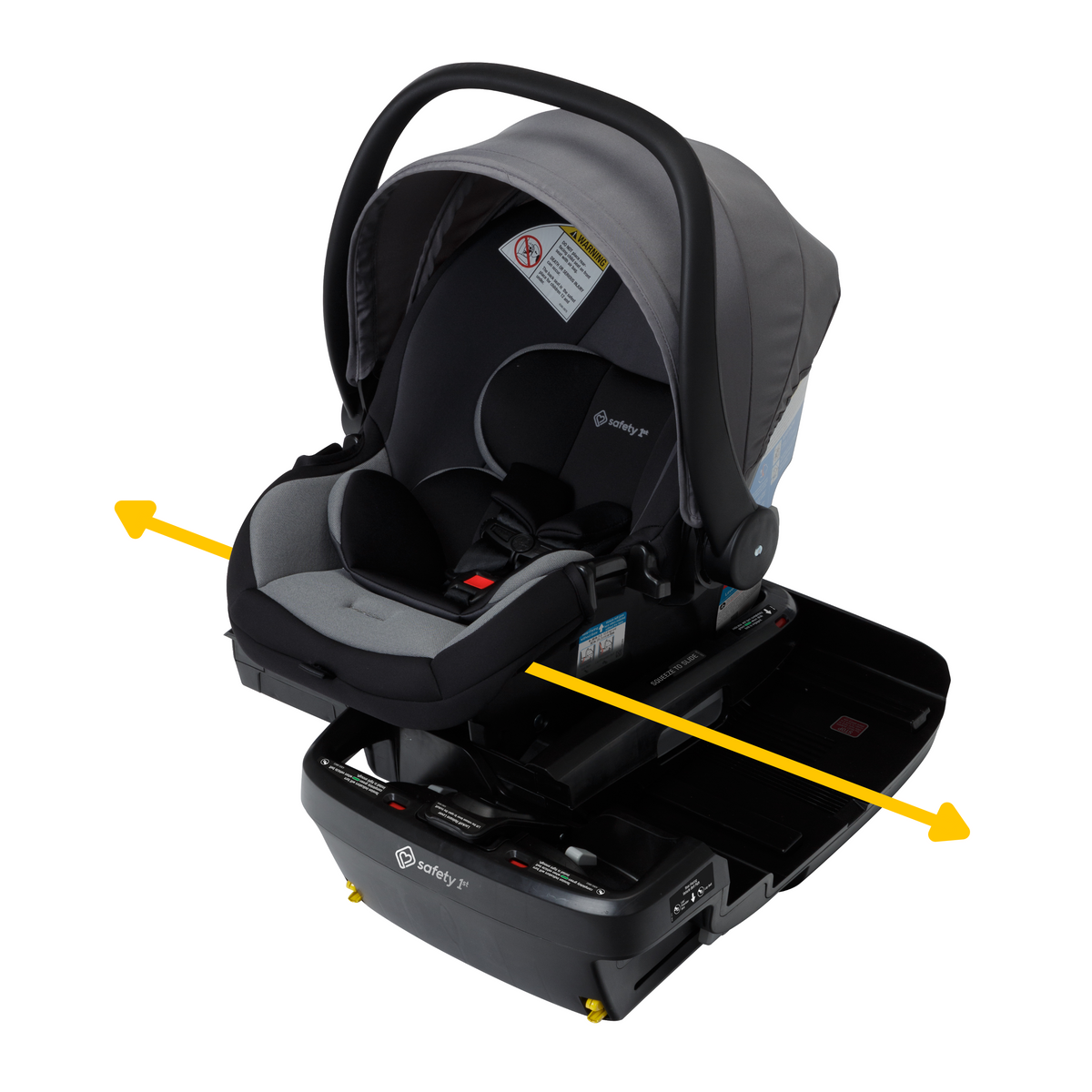 Safety 1st onBoard™ Slide Infant Car Seat featuring SafetySlide™ Base