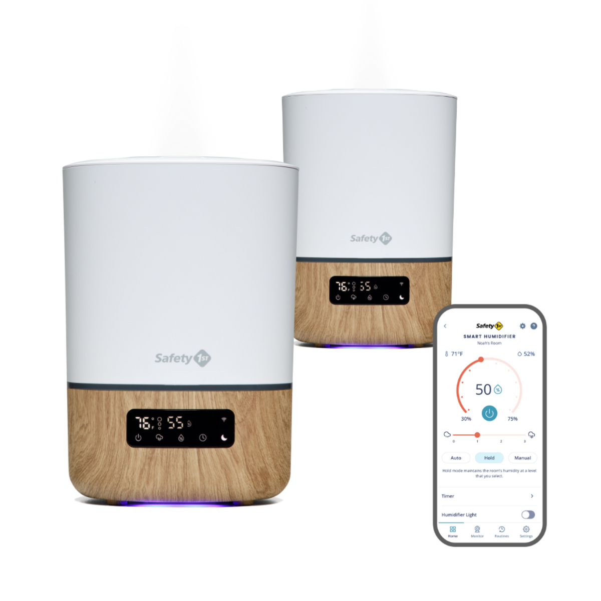 Safety 1st Smart Humidifier (Pack of 2)