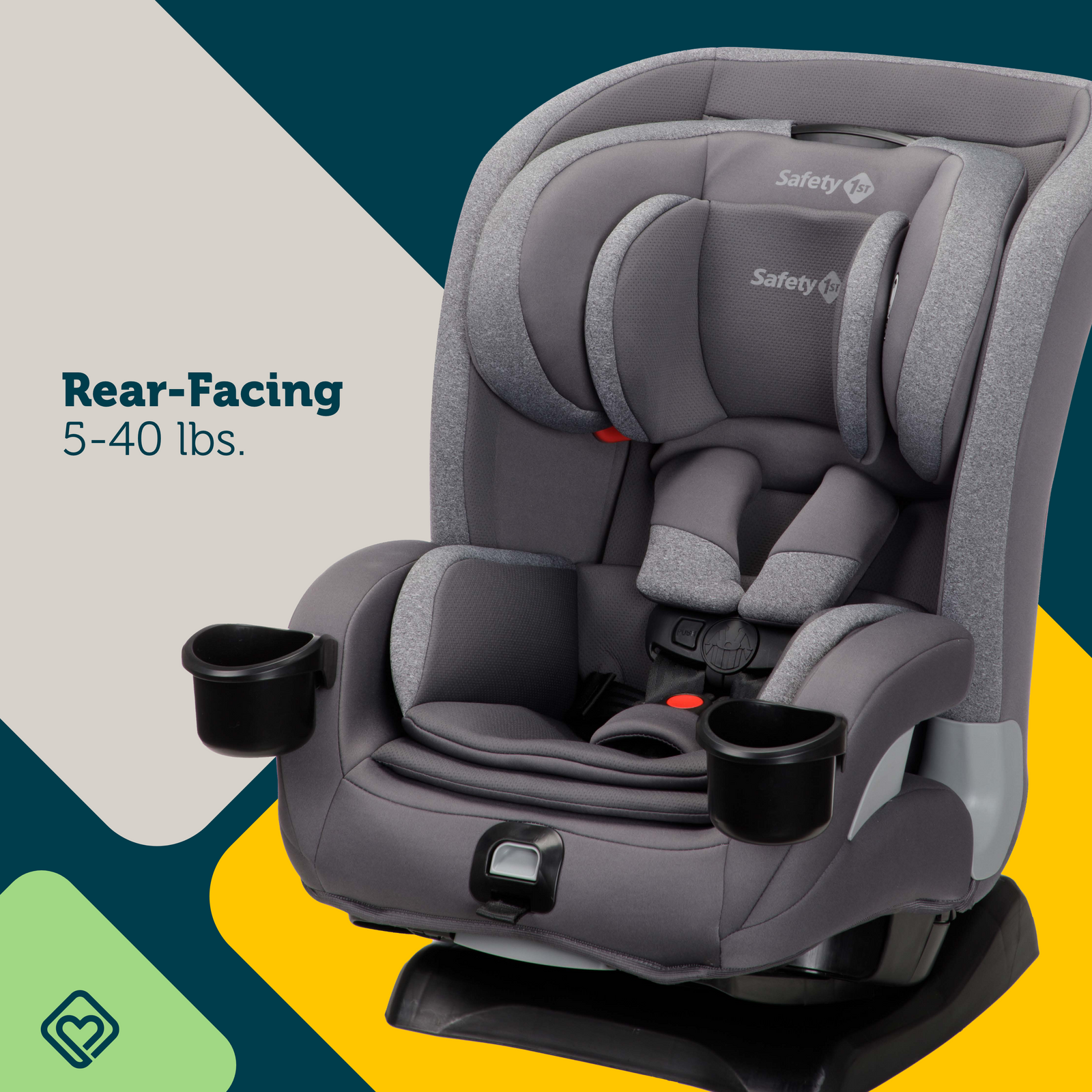 Safety 1st SlimRide 4-in-1 Convertible Car Seat