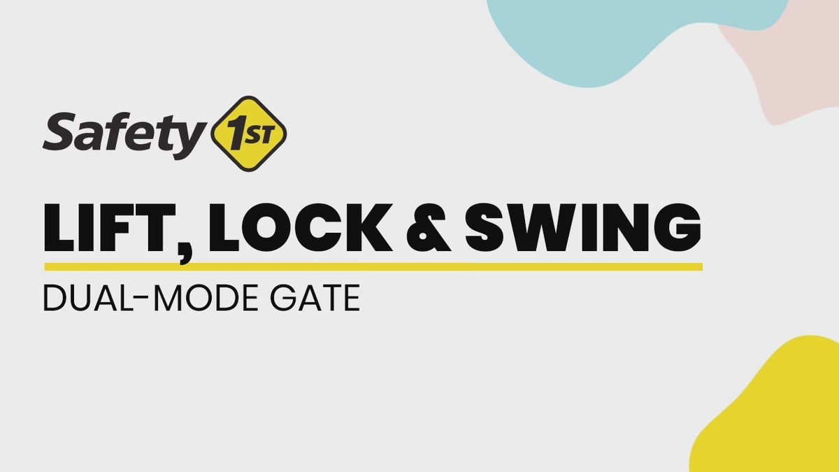 Safety 1st Lift, Lock & Swing Dual-Mode Baby Gate