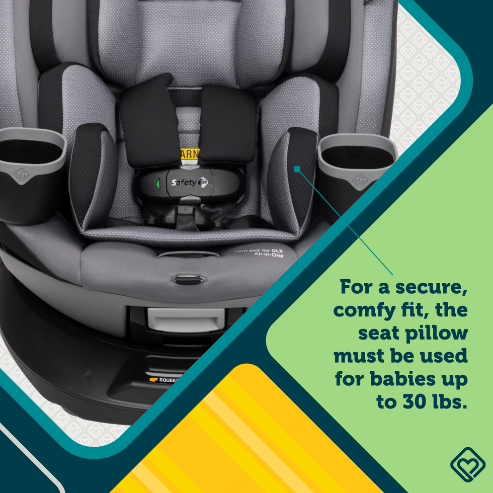 Safety 1st Turn and Go 360 DLX Rotating All-in-One Convertible Car Seat