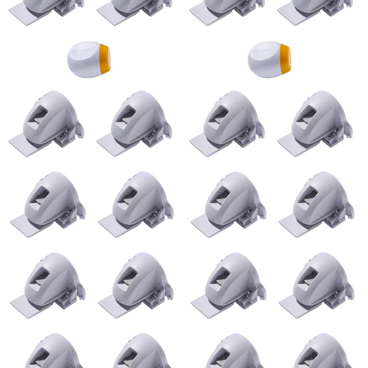 Safety 1st Secure-to-Explore Adhesive Magnetic Locks (20 locks, 2 keys)