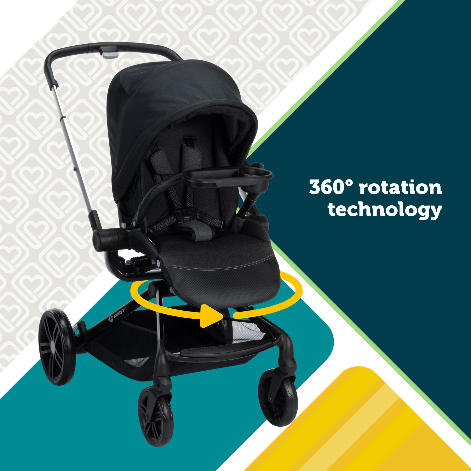 Turn and Go™ 360° Rotating Modular Travel System – Safety 1st